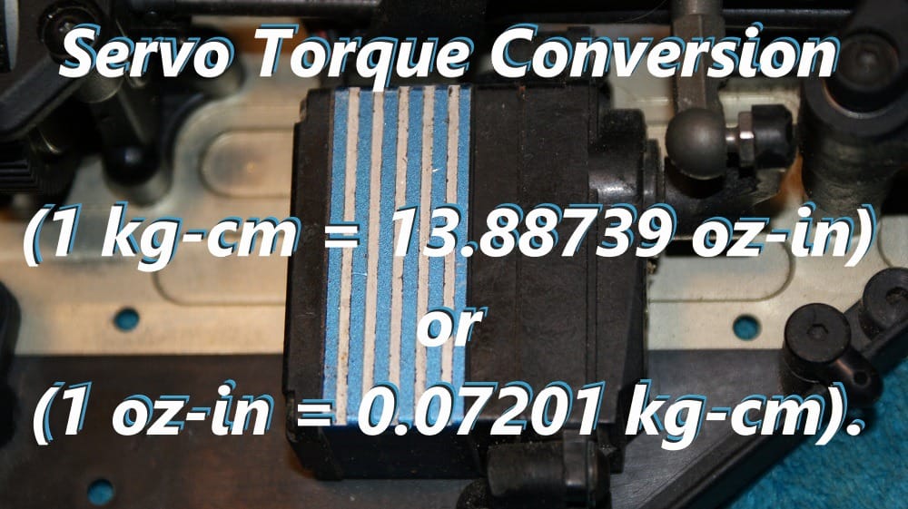 How To Convert Servo Torque Kg cm To Oz in Easy Fast RC Guided How To Convert Servo Torque Kg cm To Oz in Easy Fast RC Guided